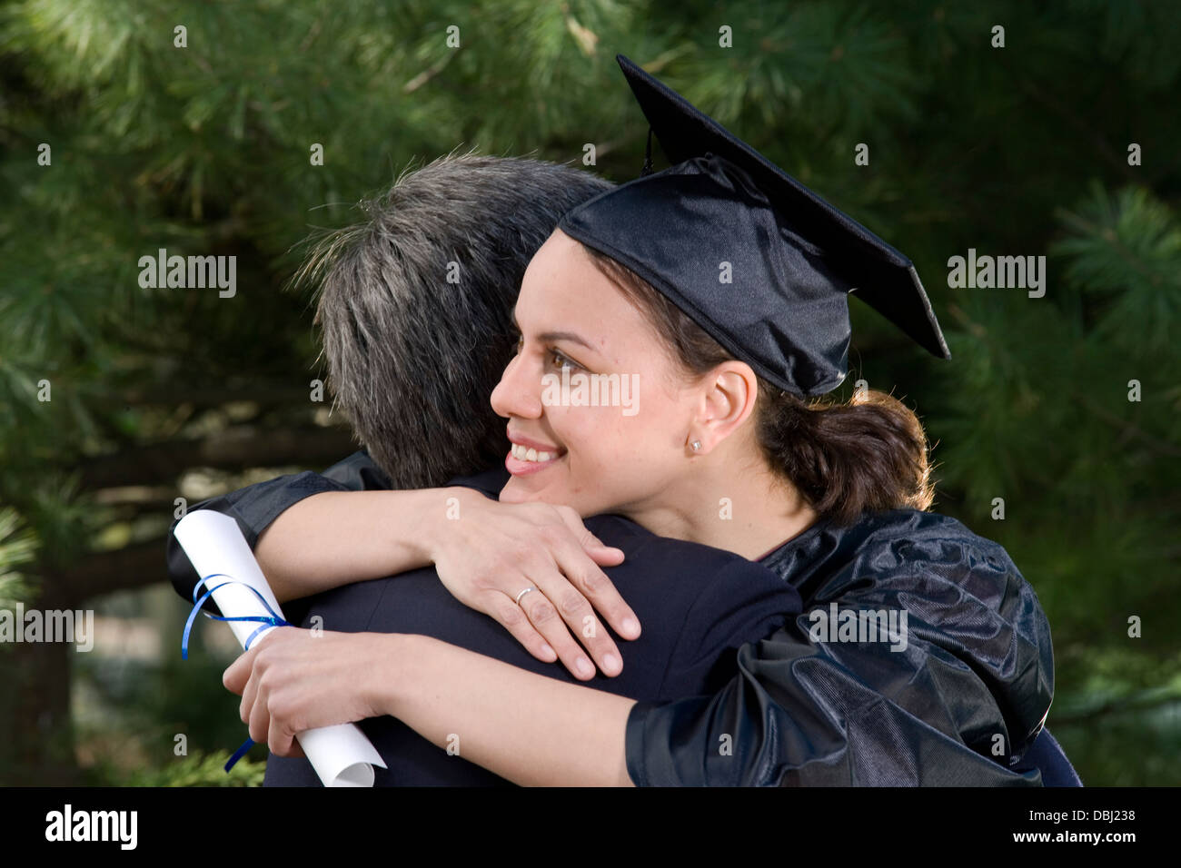 Student graduation celebrations Stock Photo - Alamy