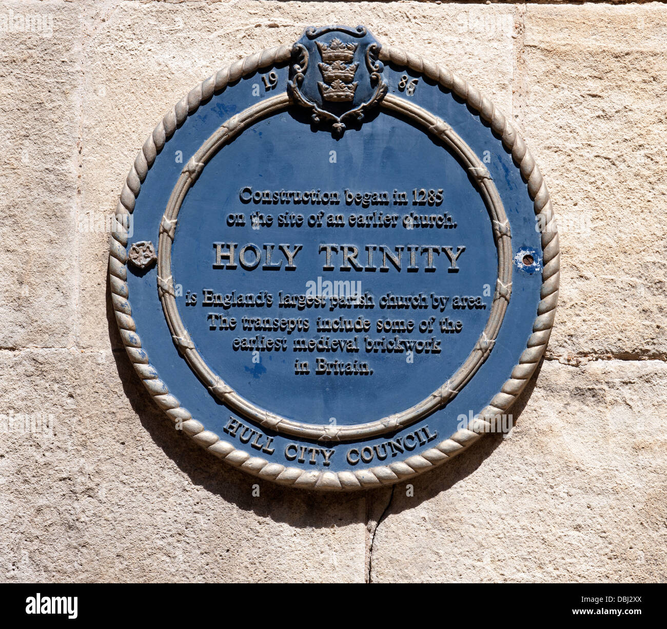 Blue plaque kingston upon hull hi-res stock photography and images - Alamy