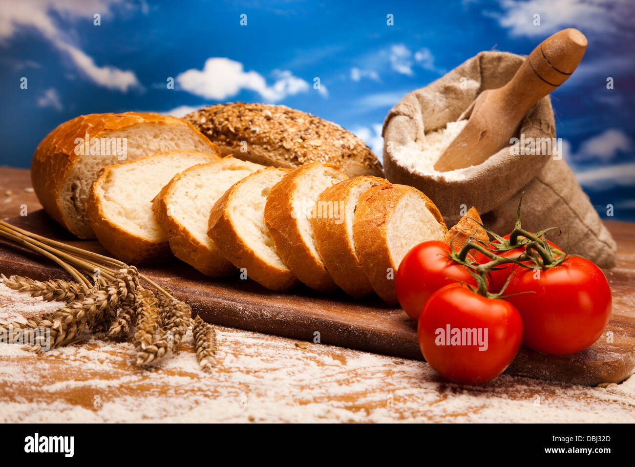 Assortment of baked goods Stock Photo - Alamy