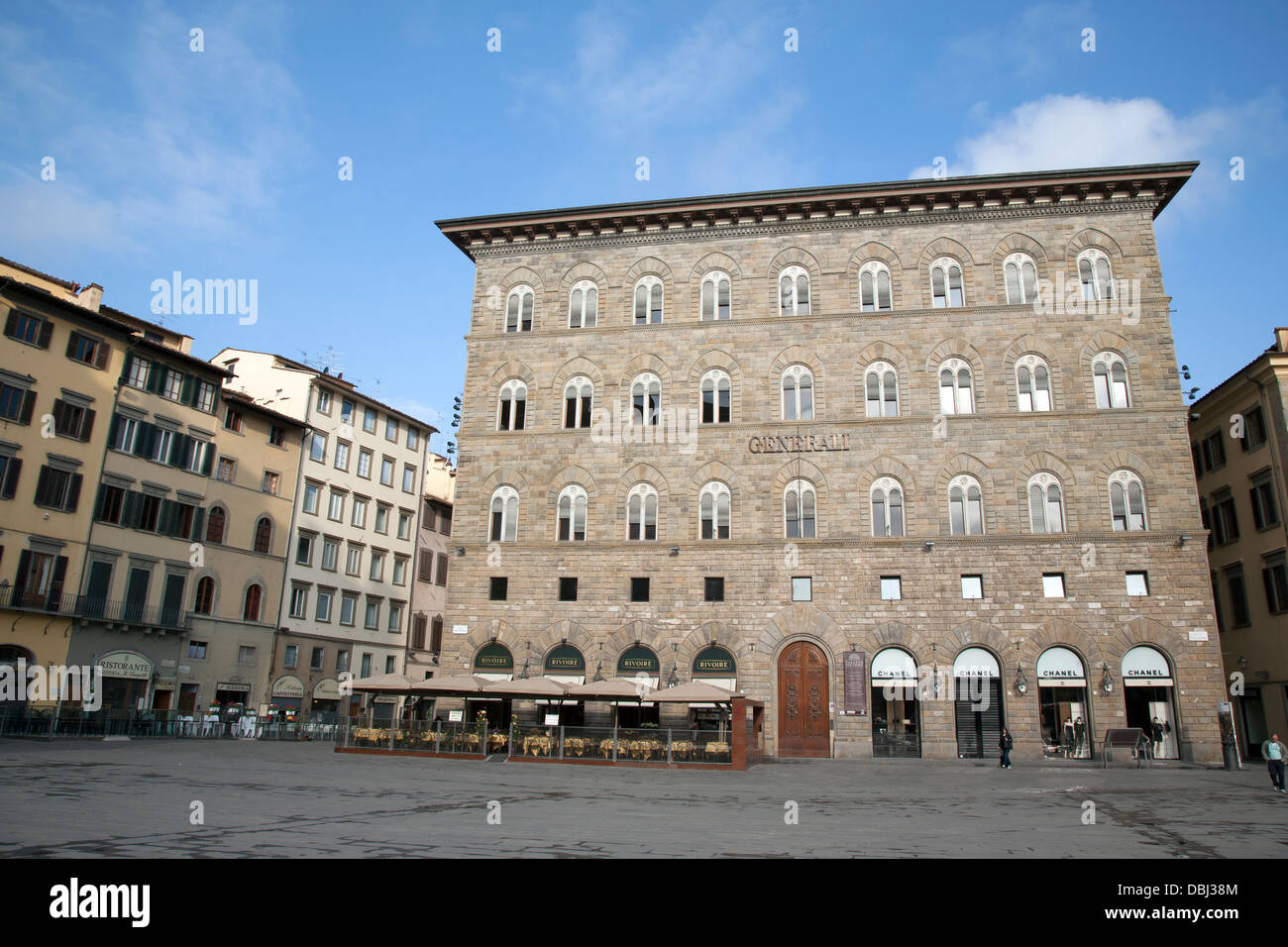 Palazzo de Leone Building, Piazza della Signoria Square; Florence ...