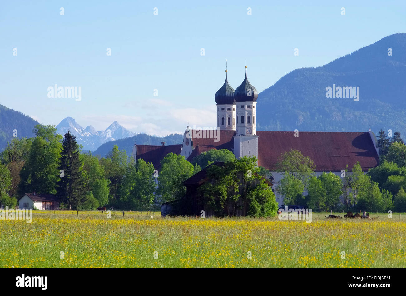 Benediktbeuern abbey hi-res stock photography and images - Alamy