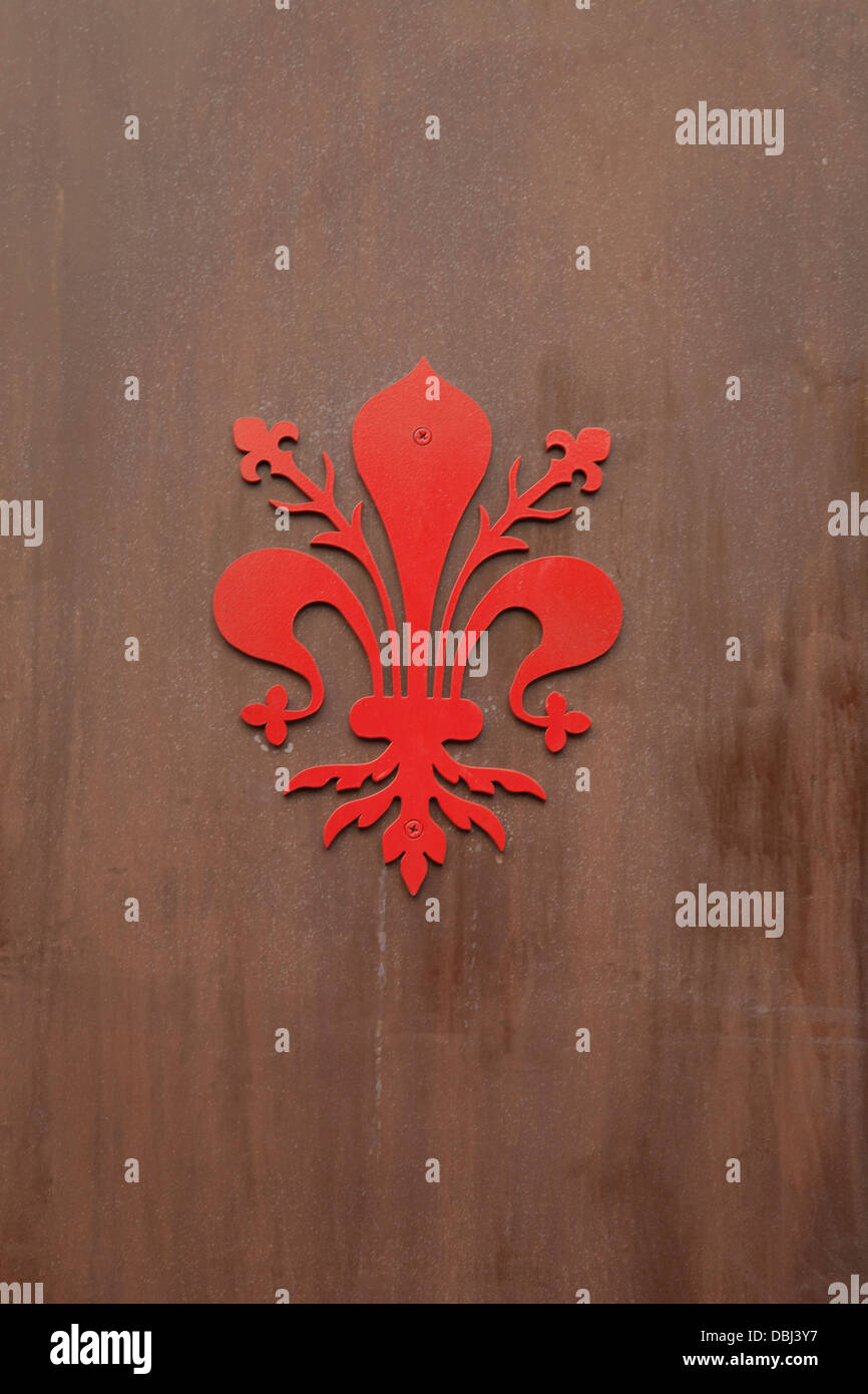 Symbol of the City of Florence, Tuscany, Italy Stock Photo - Alamy