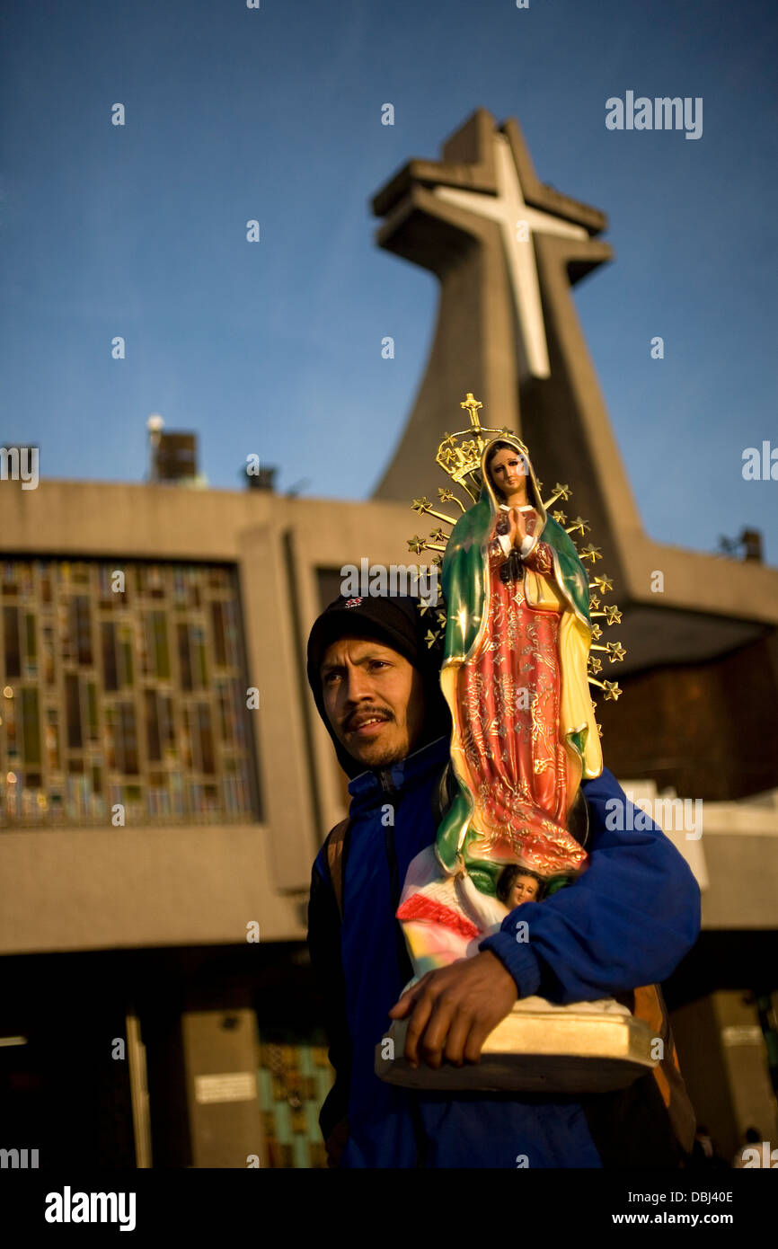 Mexico Our Lady of Guadalupe Pilgrimage Stock Photo - Alamy