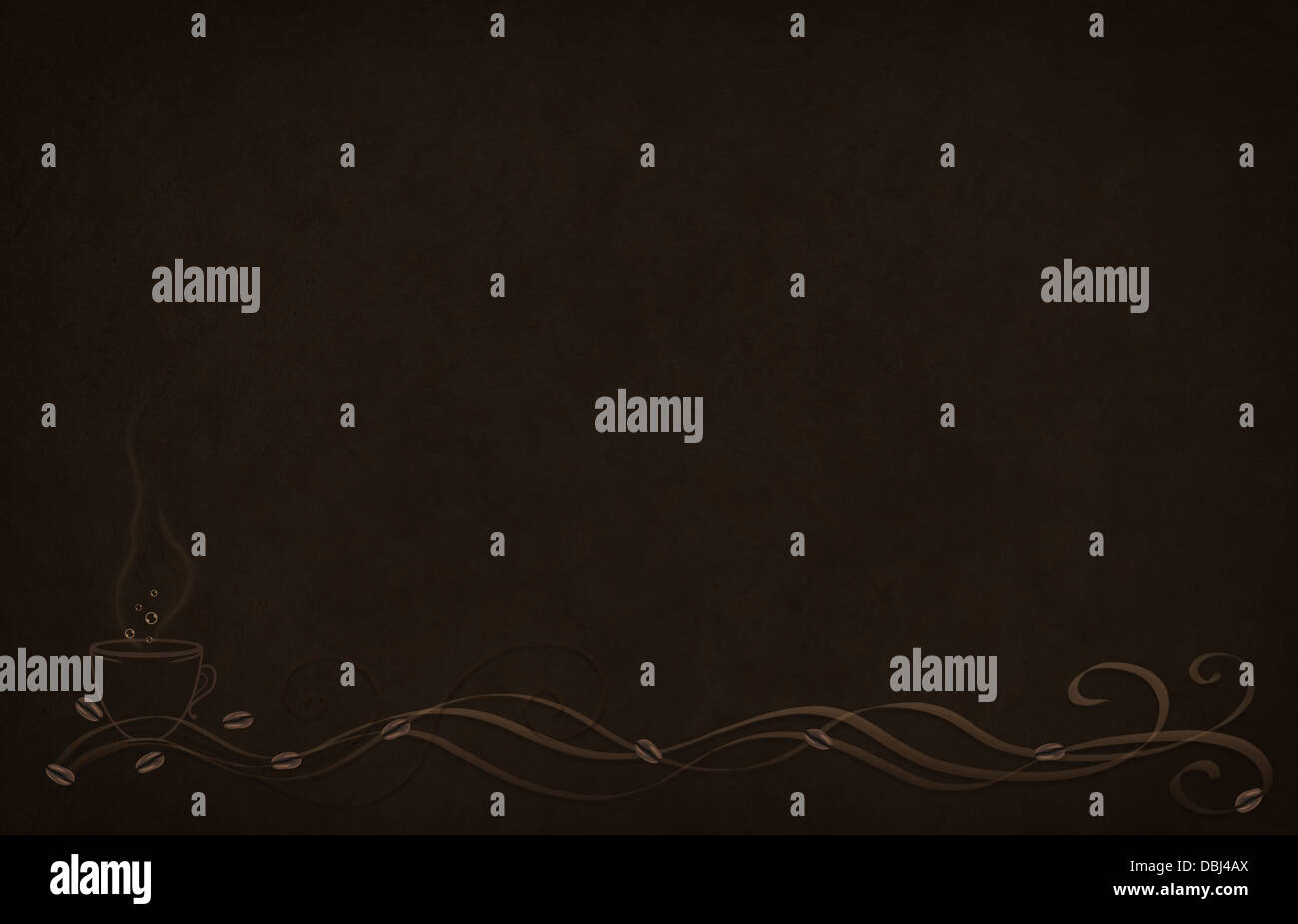 Sketchy background with a cup of coffee. Illustration and drawing Stock ...