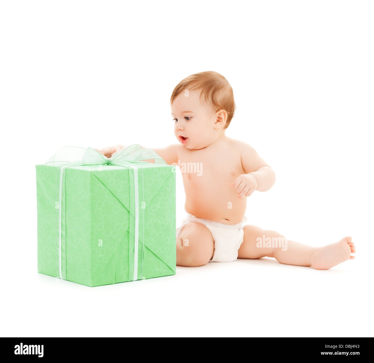 Children playing with gifts Cut Out Stock Images & Pictures - Alamy