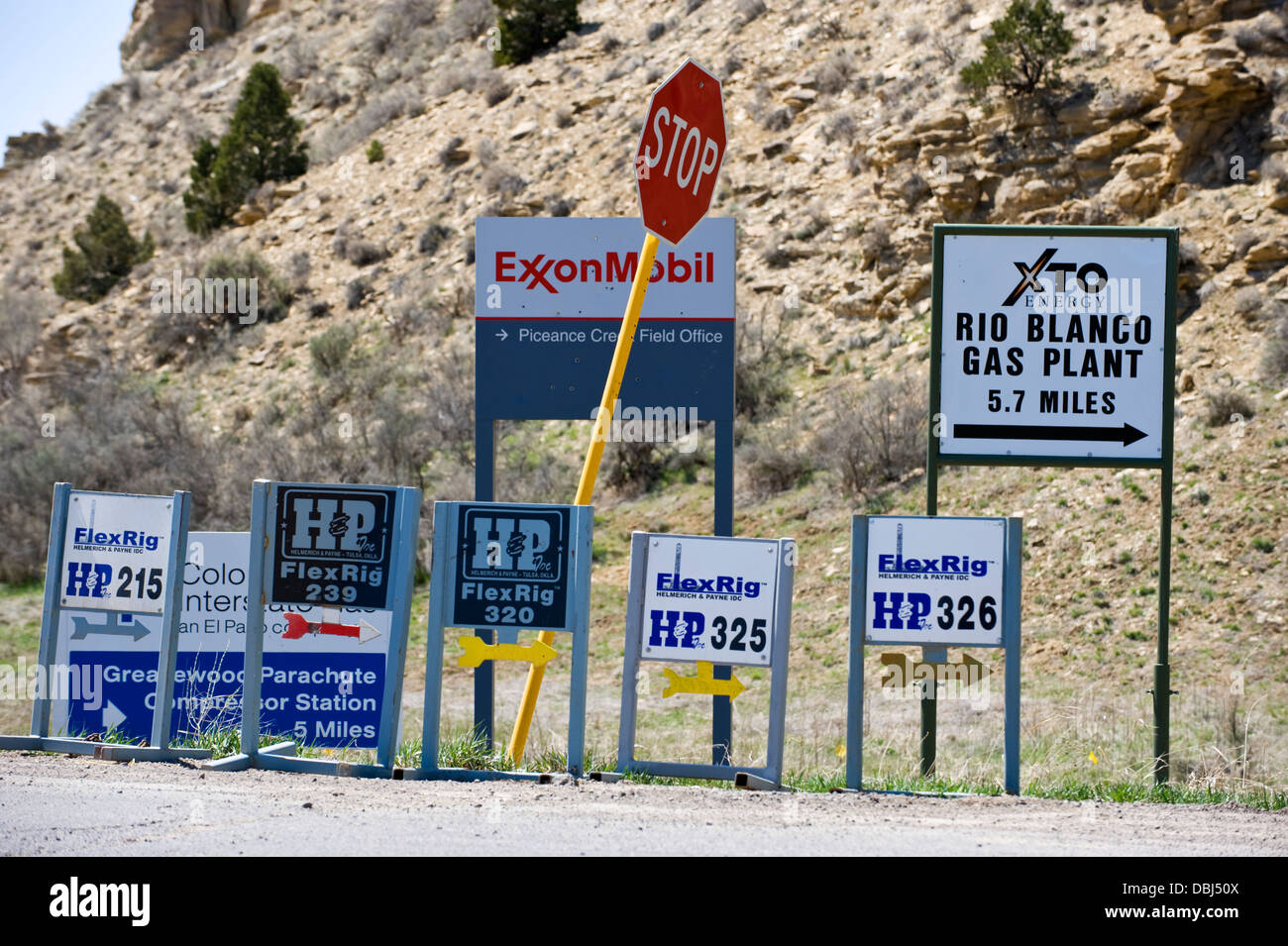 Natural gas development, CO Stock Photo - Alamy