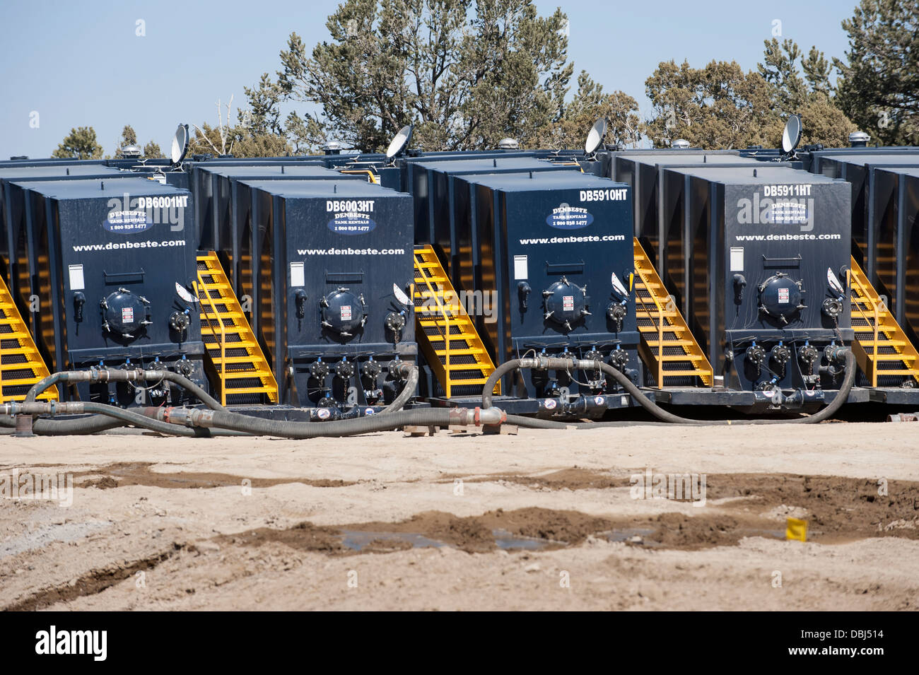 Natural gas development, CO Stock Photo - Alamy