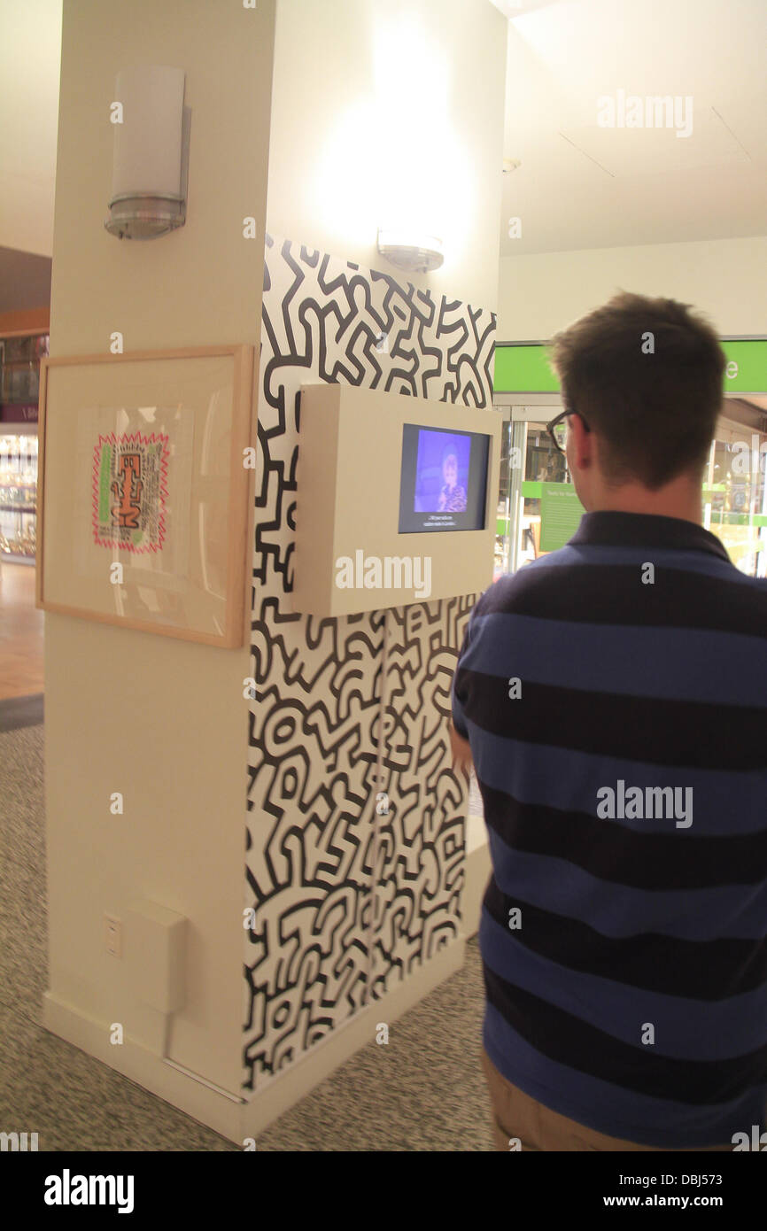 July 31, 2013 - Ny, NY, U.S. - The new Keith Haring installation ...