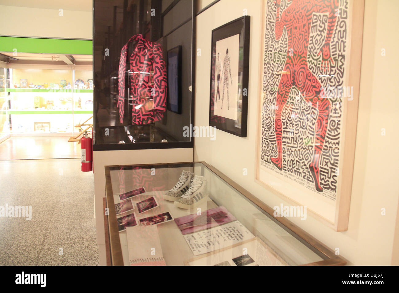 July 31, 2013 - Ny, NY, U.S. - The new Keith Haring installation ...
