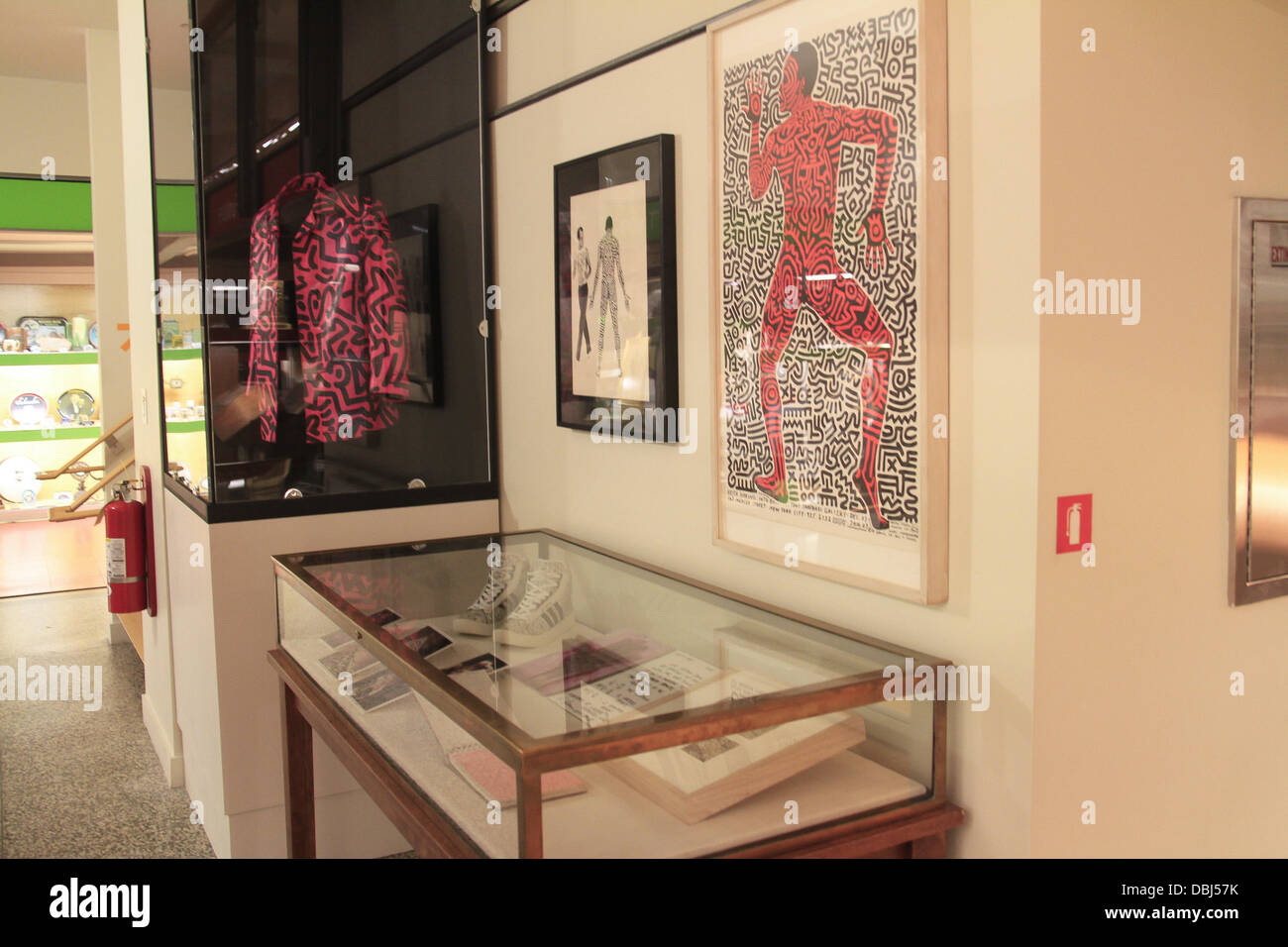 July 31, 2013 - Ny, NY, U.S. - The new Keith Haring installation ...