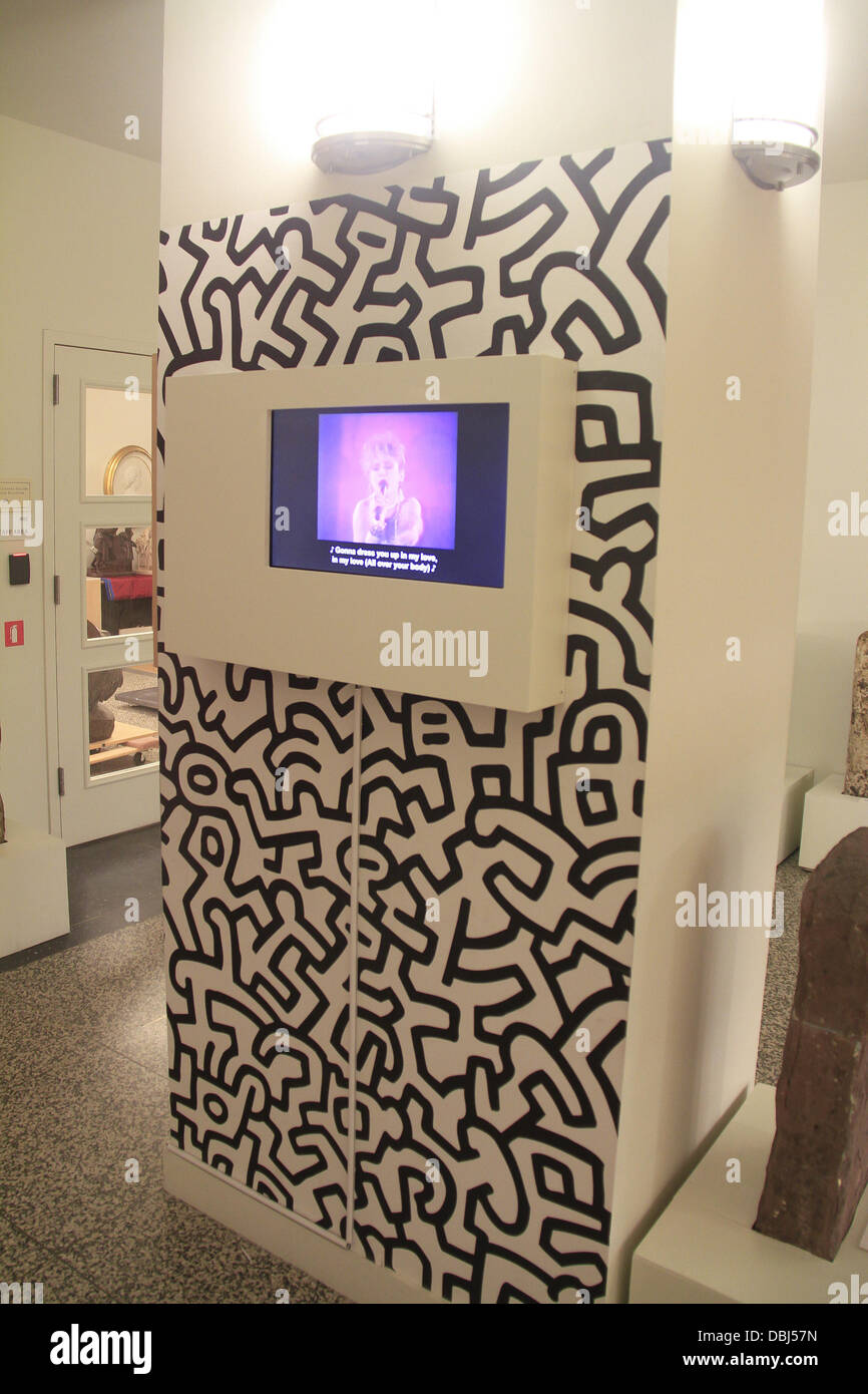 July 31, 2013 - Ny, NY, U.S. - The new Keith Haring installation ...