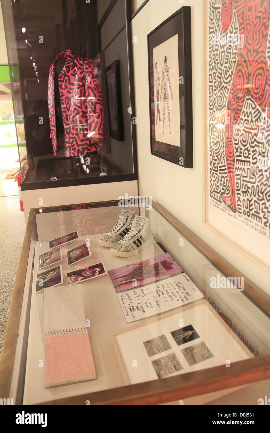 July 31, 2013 - Ny, NY, U.S. - The new Keith Haring installation ...