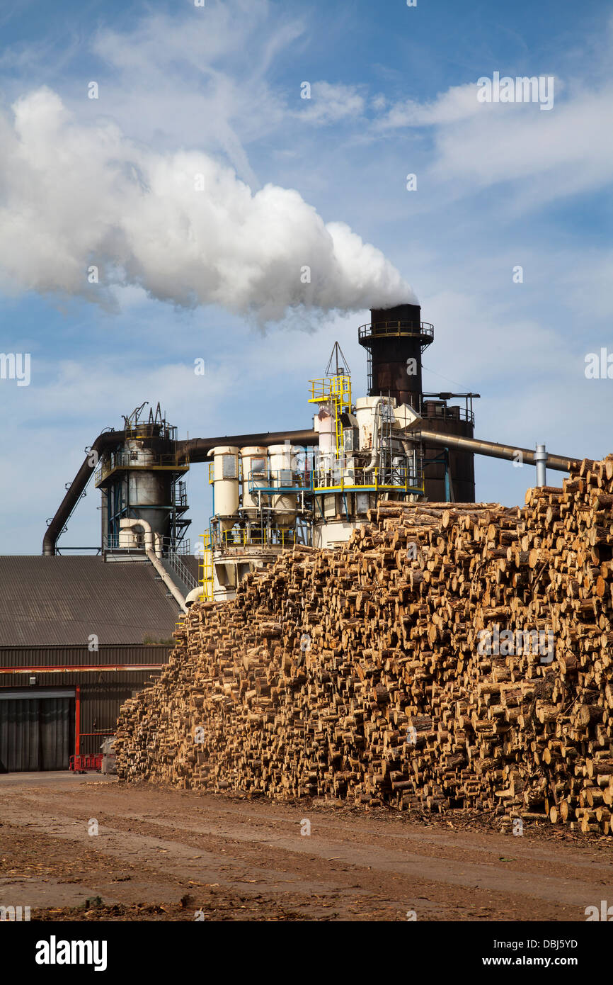 Scottish Tree Logging Emissions from Bioenergy Norbord processing plant ...