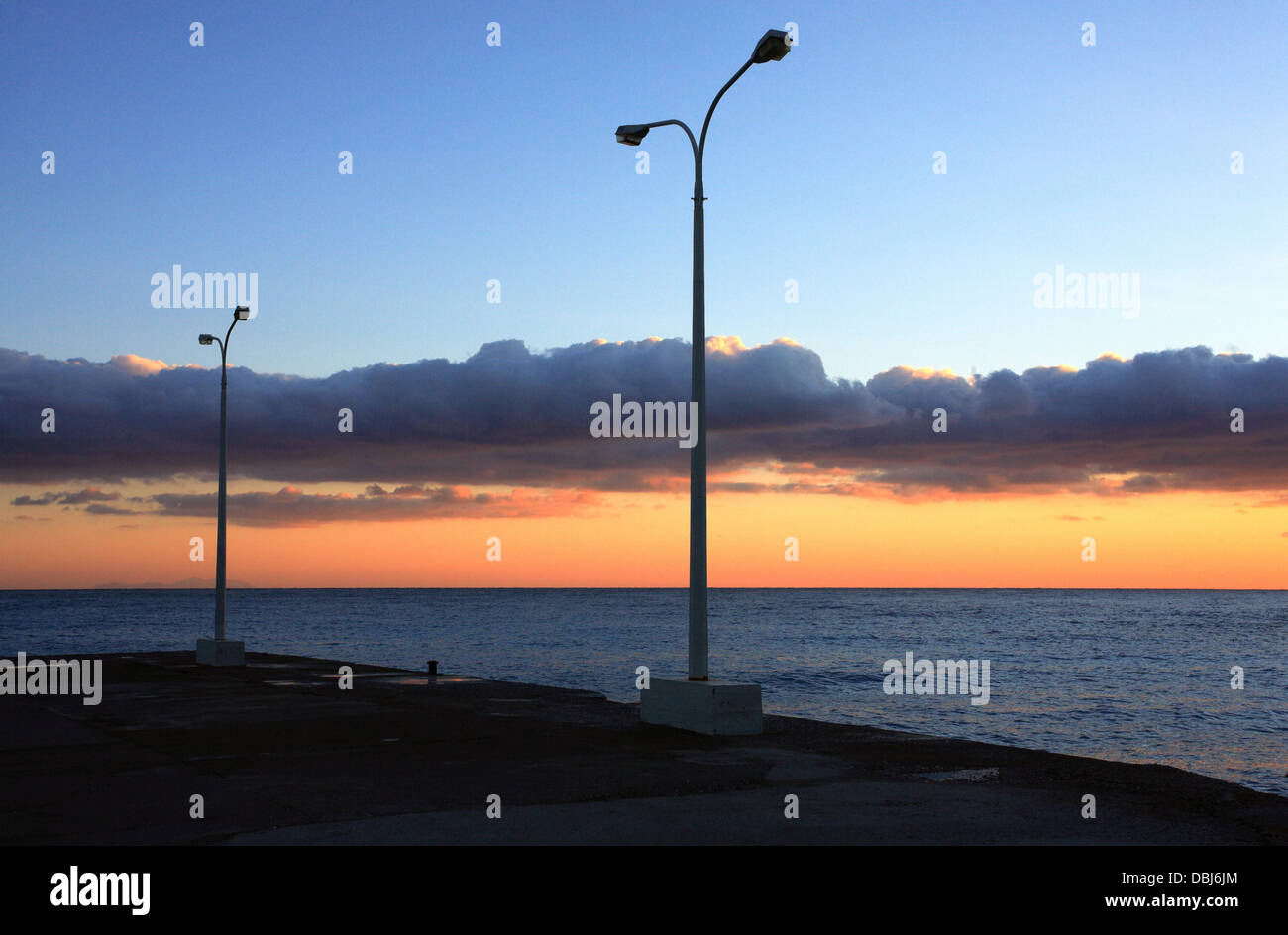 Electric lamp posts hi-res stock photography and images - Alamy