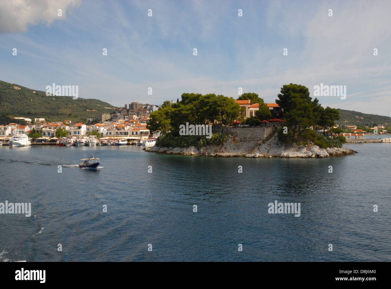The Bourtzi Skiathos High Resolution Stock Photography and Images - Alamy