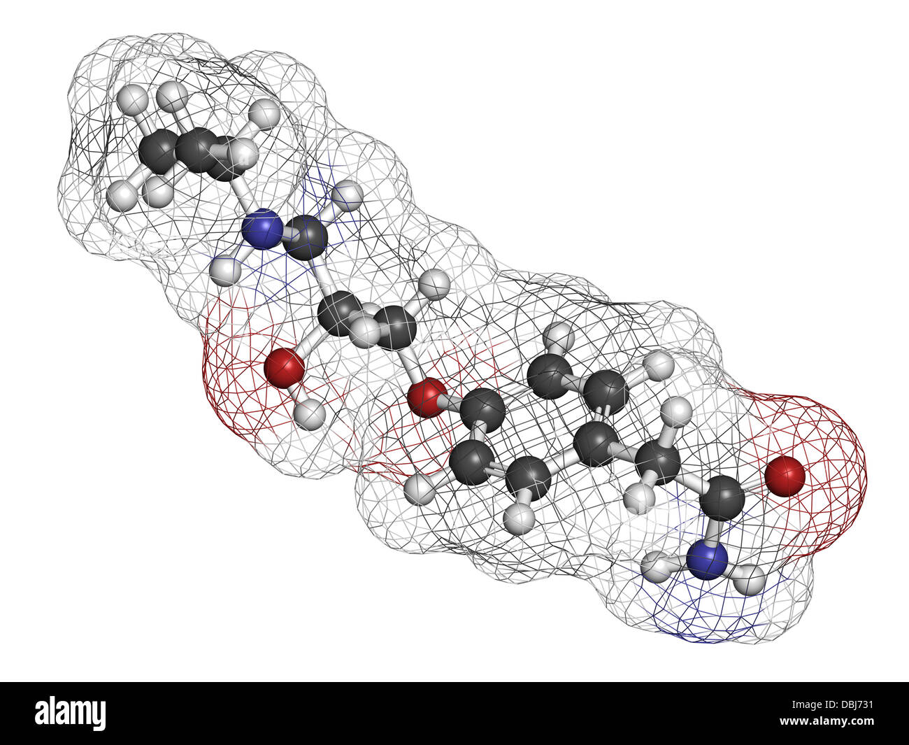 Atenolol hypertension or high blood pressure drug (beta blocker ...