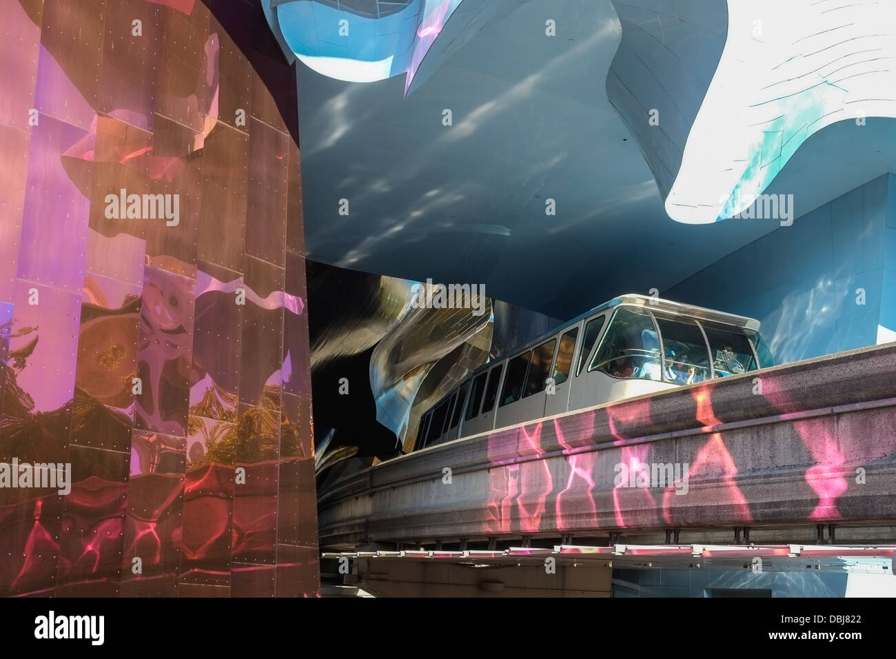 The Experiment Music Project (EMP) in Seattle Center, Seattle ...