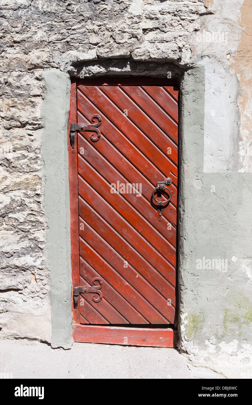 Old ancient door with lock Stock Photo - Alamy