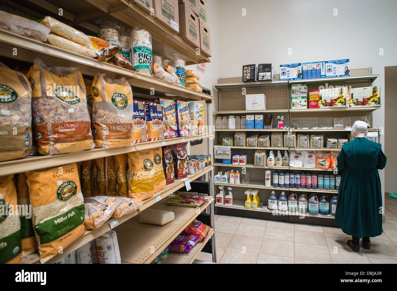 Organic grocery store Stock Photo - Alamy