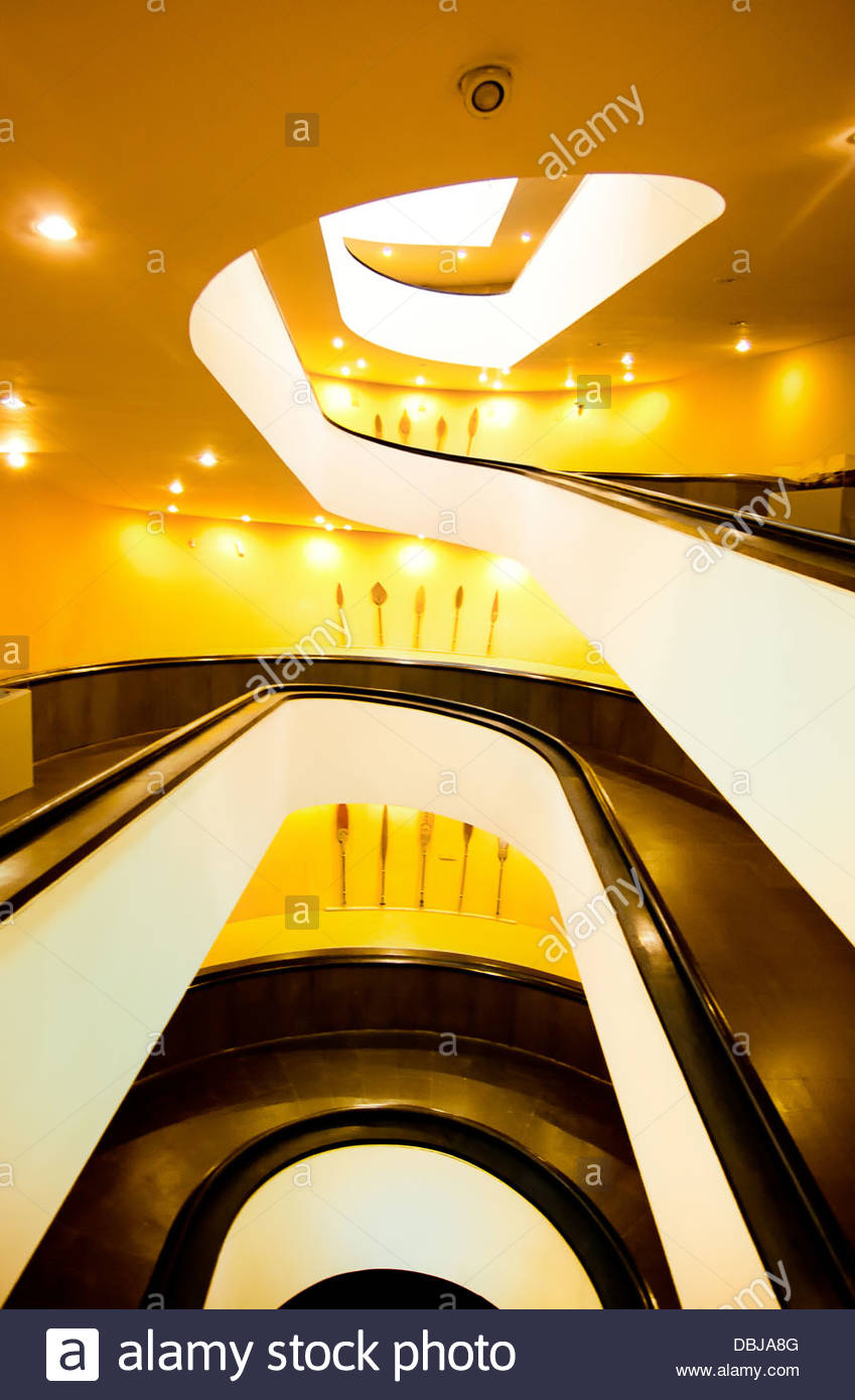 Yellow Stair Rail Stock Photos & Yellow Stair Rail Stock Images - Alamy