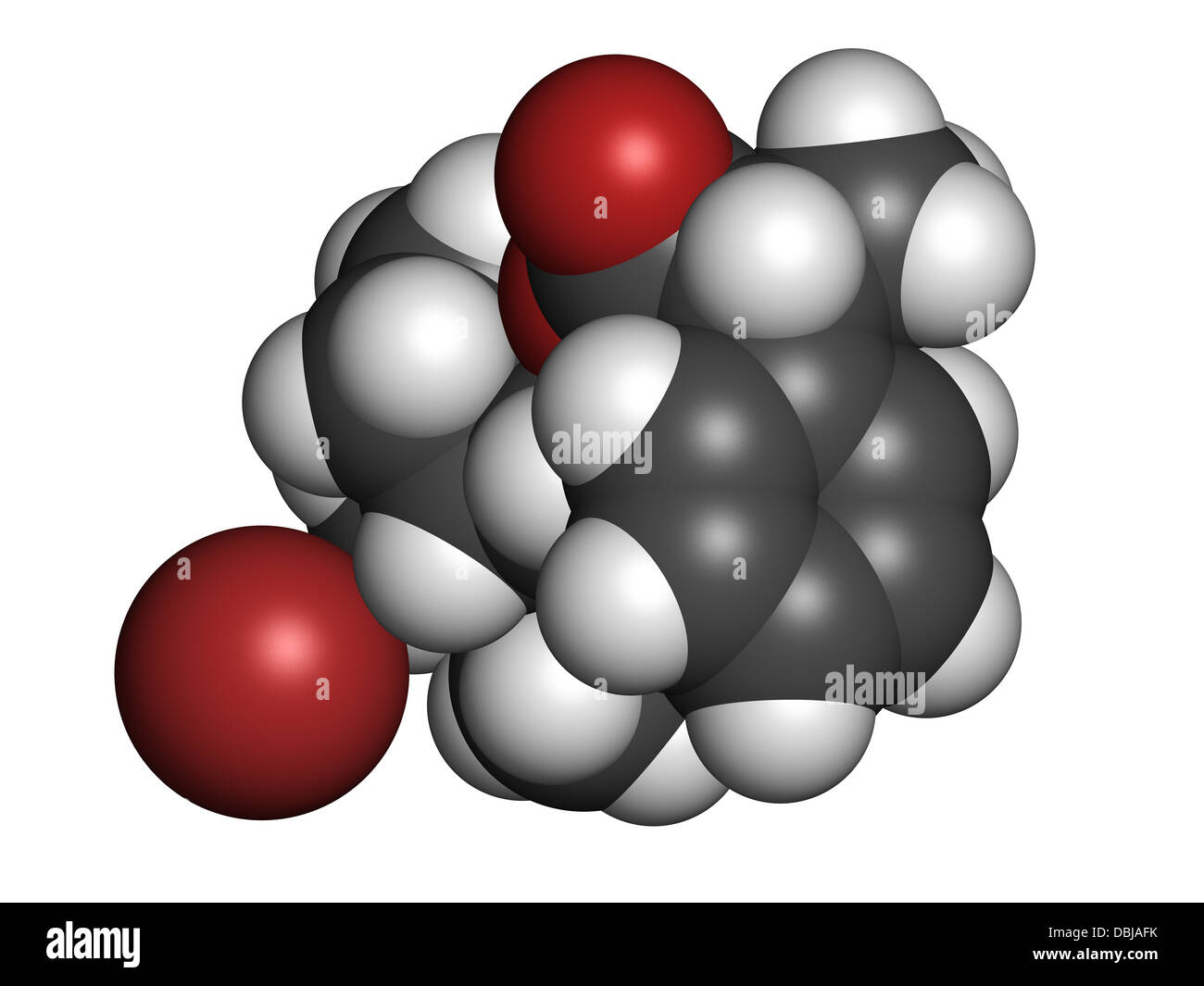 Ipratropium bromide asthma and COPD drug, chemical structure. Often ...