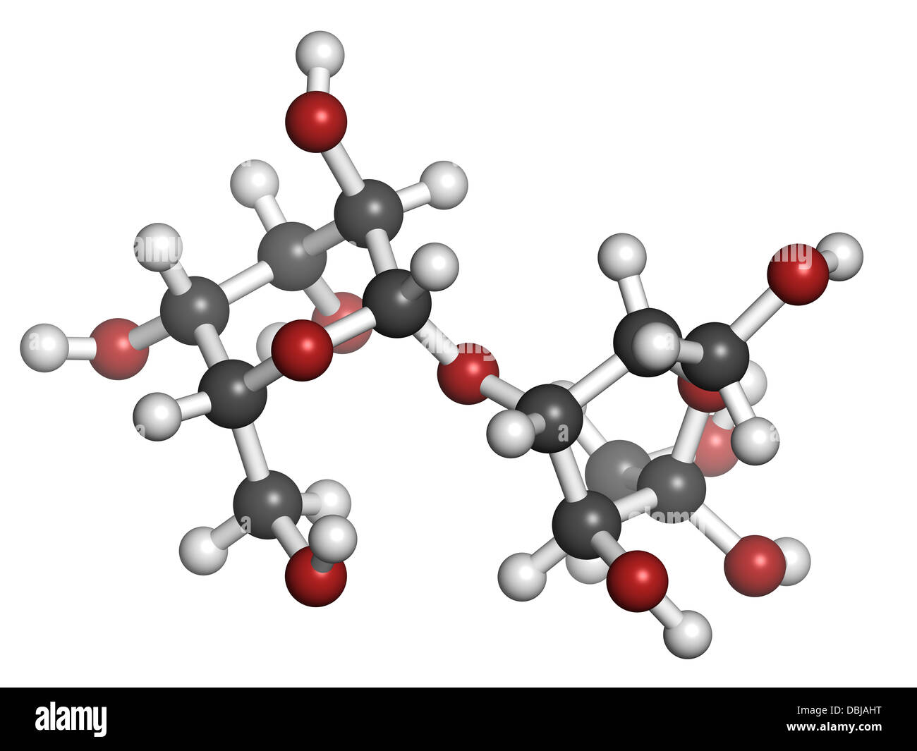 Lactulose chronic constipation drug (laxative), chemical structure ...