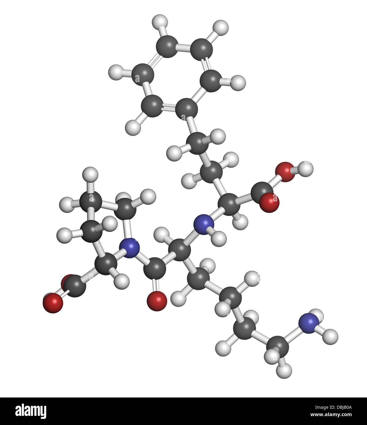 Lisinopril drug molecule hi-res stock photography and images - Alamy