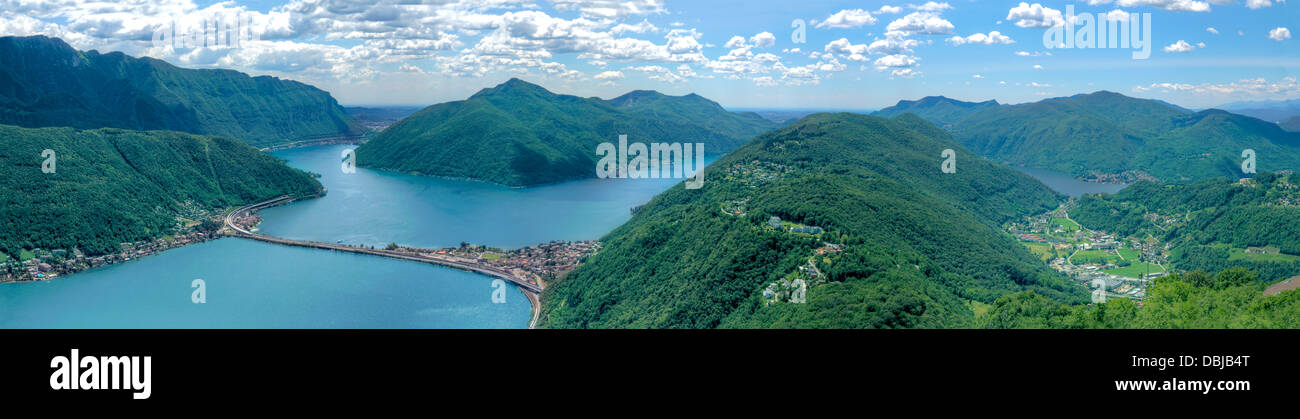 Scenic panorama landscape in Italy Europe Stock Photo - Alamy