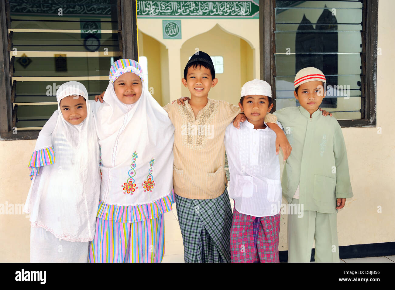 Happy Muslim Kids