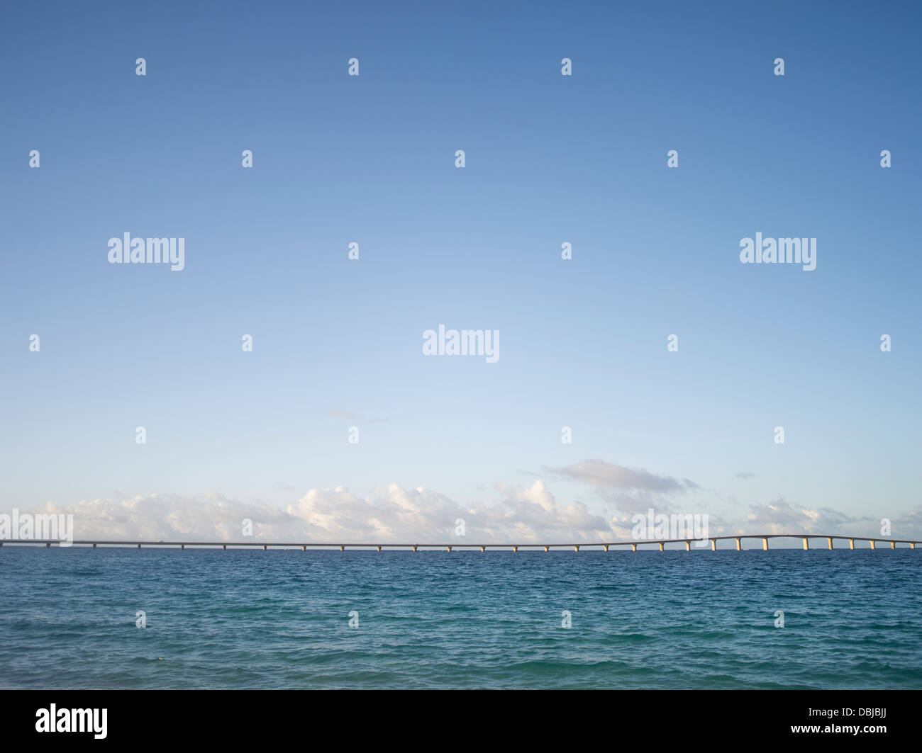 Kurima Great Bridge - Miyako Island, Okinawa, Japan Stock Photo - Alamy