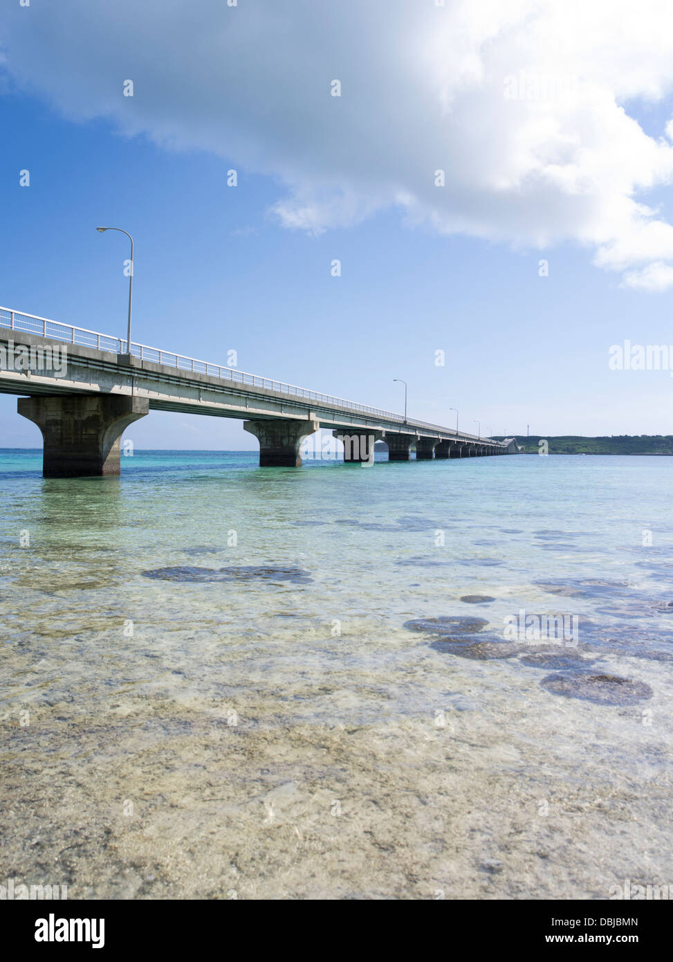 Kurima Great Bridge - Miyako Island, Okinawa, Japan Stock Photo - Alamy