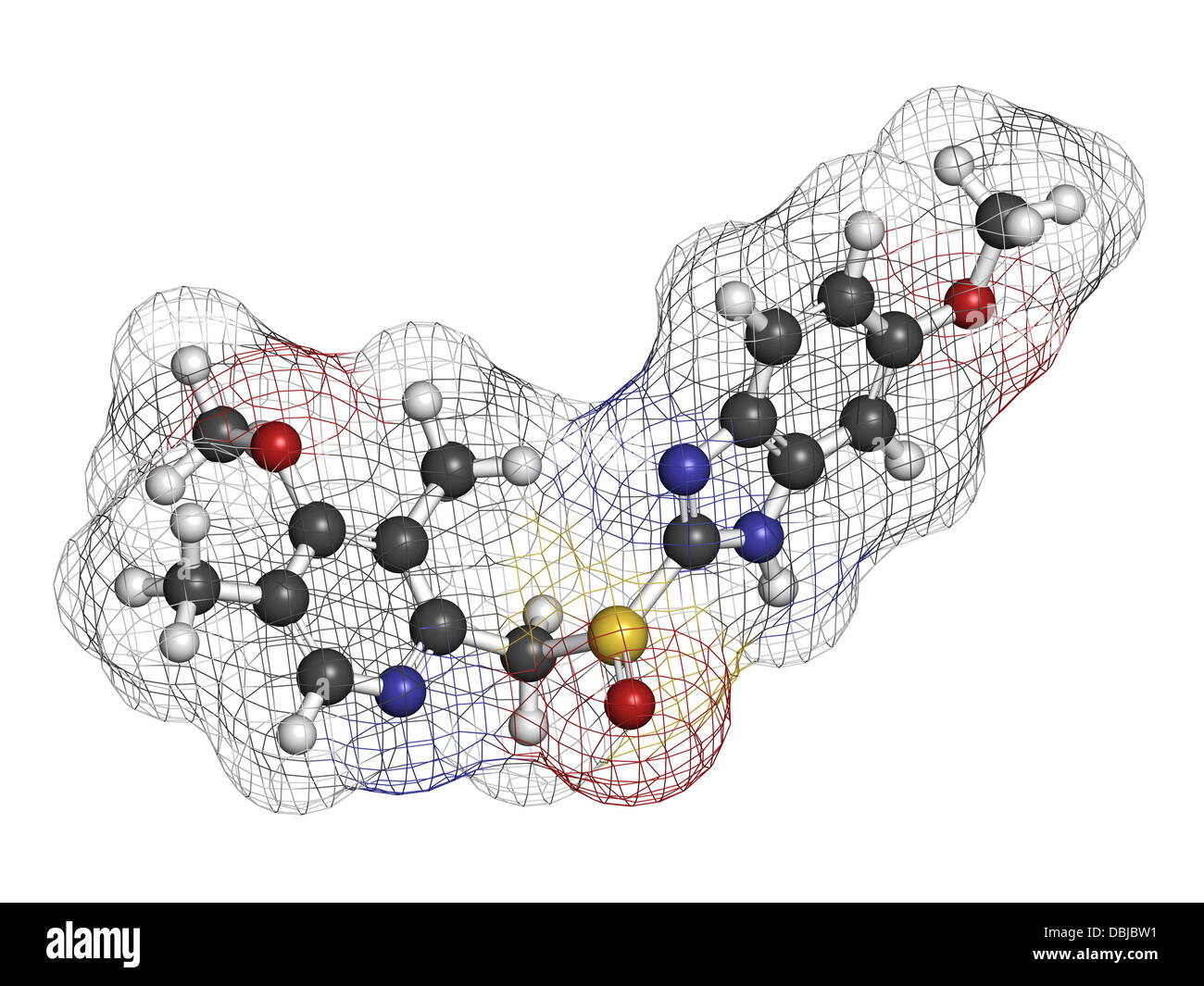 Omeprazole dyspepsia and peptic ulcer disease drug (proton pump ...