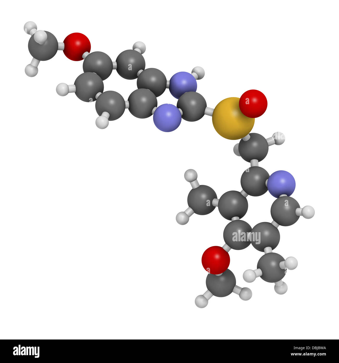 Omeprazole dyspepsia and peptic ulcer disease drug (proton pump ...