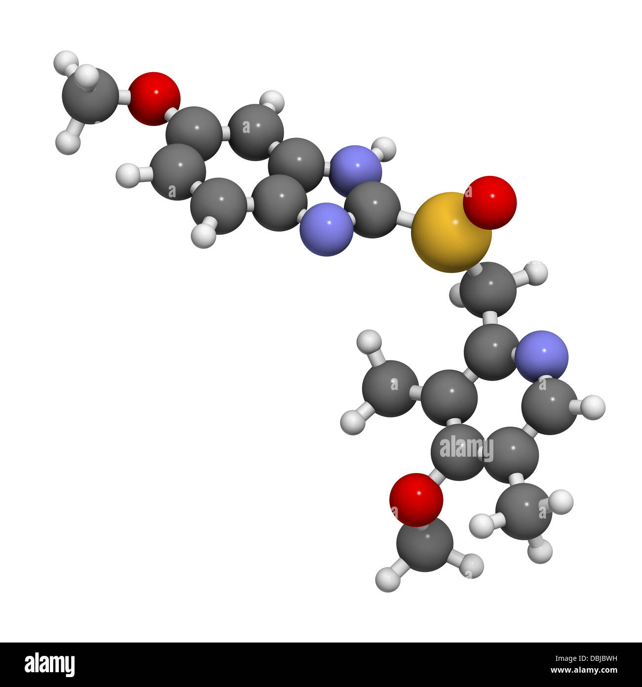 Omeprazole dyspepsia and peptic ulcer disease drug (proton pump ...