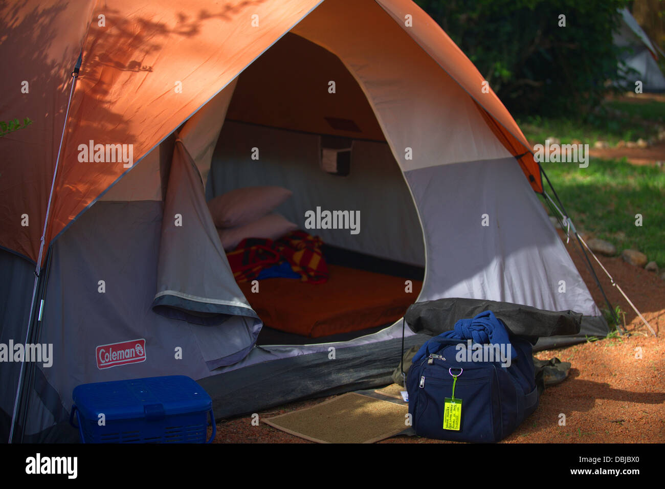 Ol Kinyei Conservancy Camp. Near Masai Mara. Kenya, Africa Stock Photo ...
