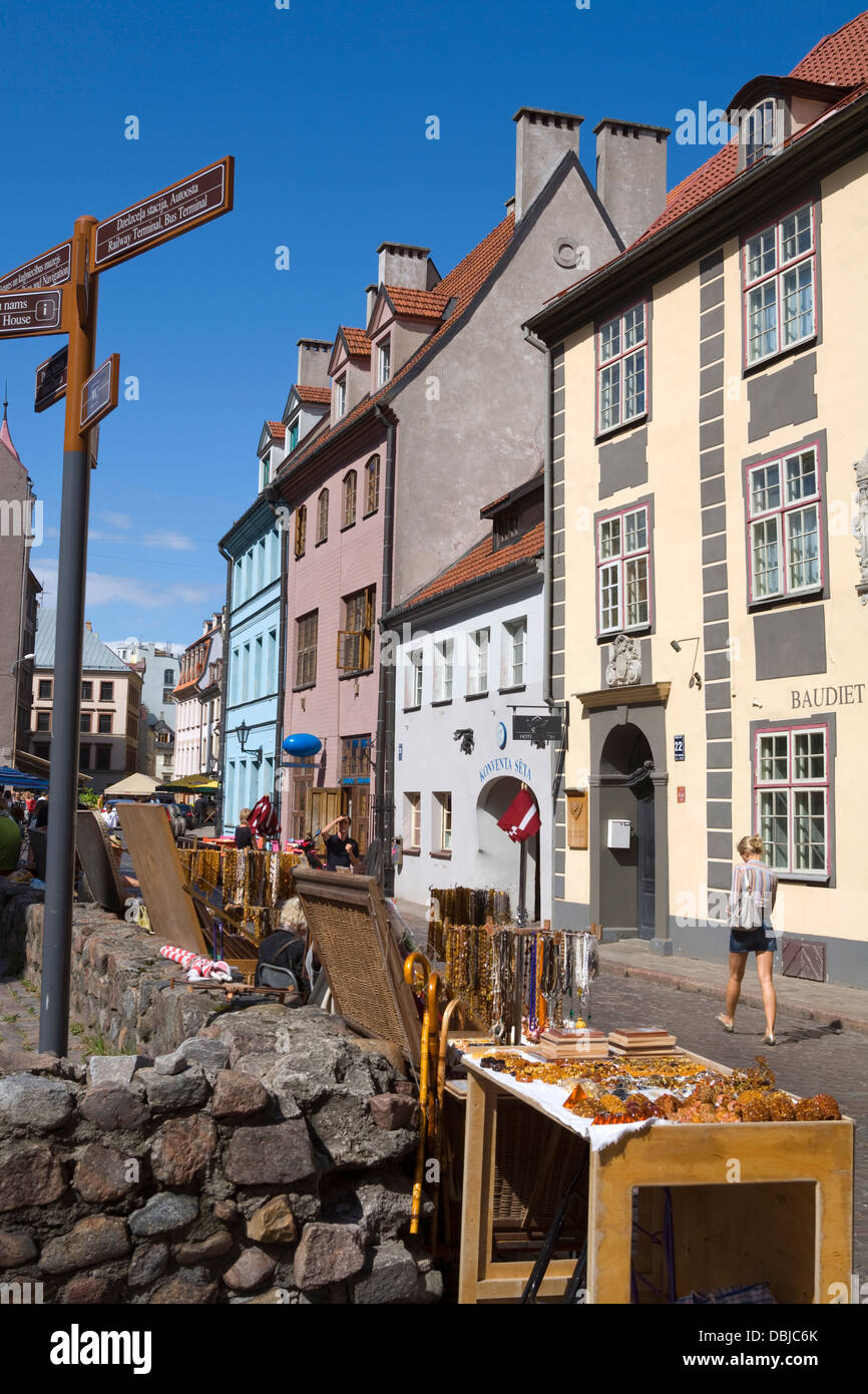 Riga old town central square hi-res stock photography and images - Alamy