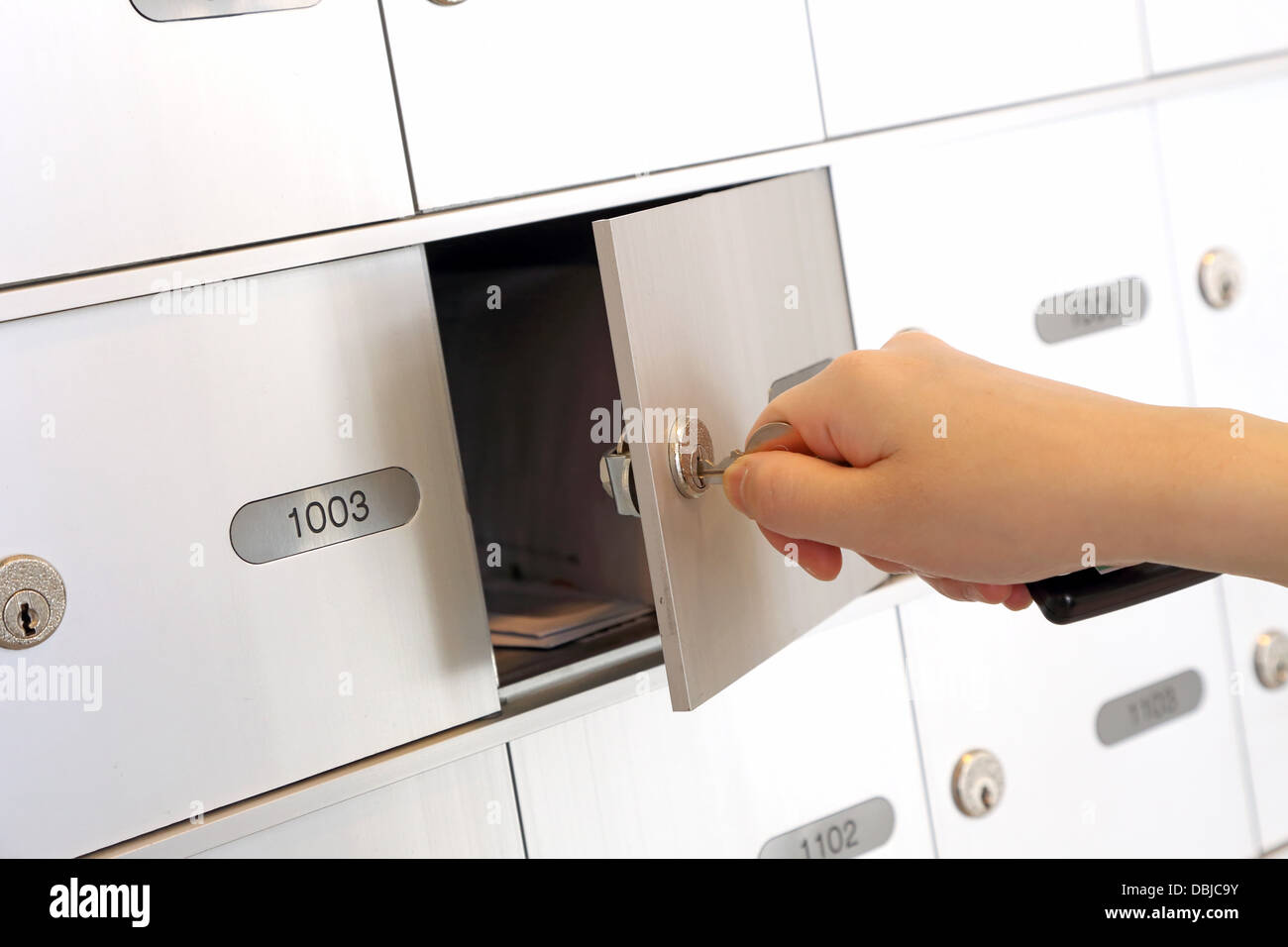 Letter box opening hi-res stock photography and images - Alamy