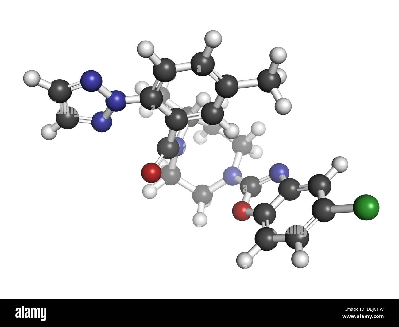 Suvorexant insomnia drug (sleeping pill), chemical structure. Dual ...