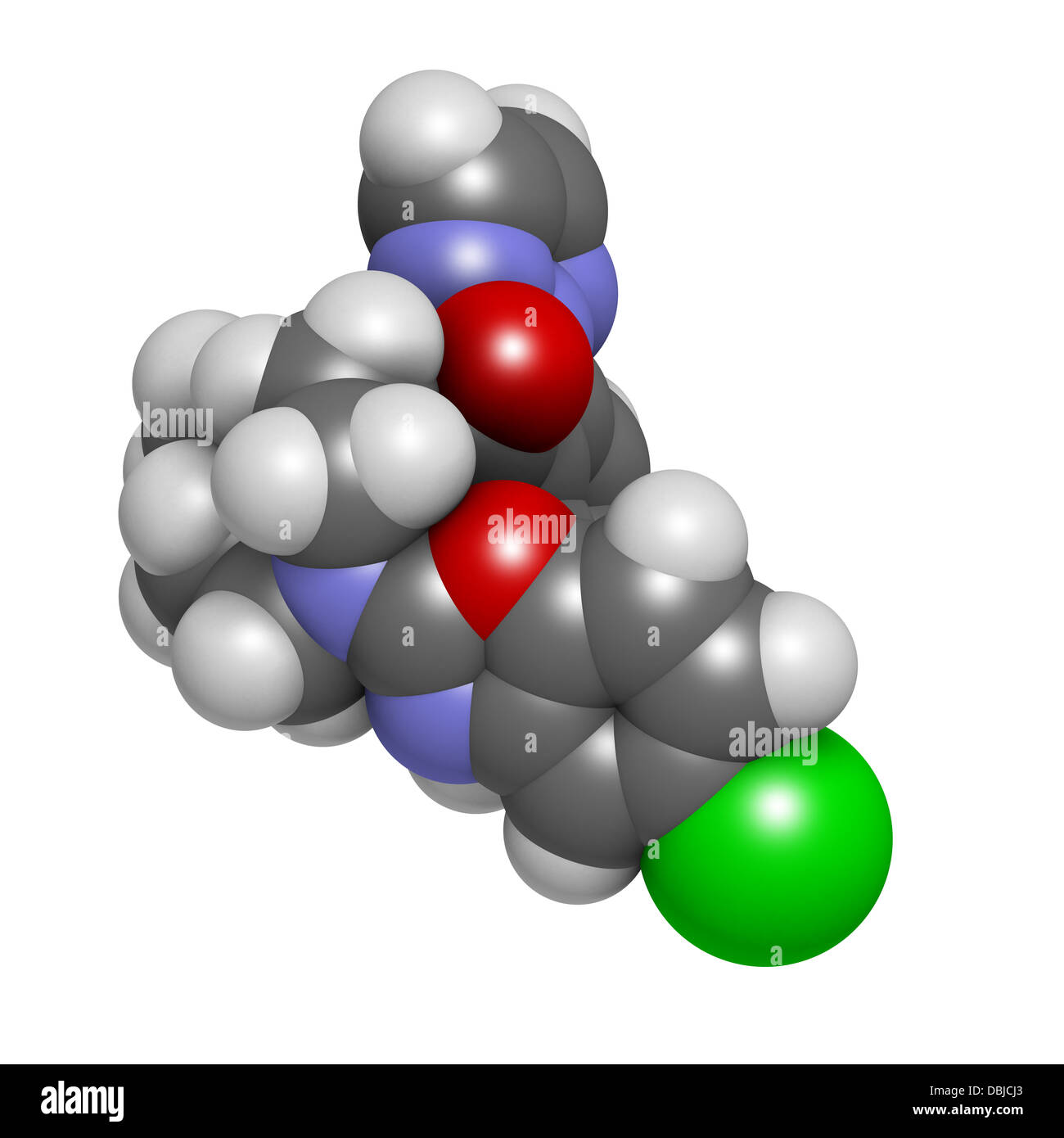 Suvorexant insomnia drug (sleeping pill), chemical structure. Dual ...