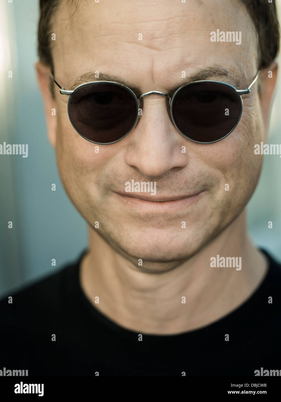 Gary Sinise and the Lt. Dan Band perfom for the US troops on Marine ...