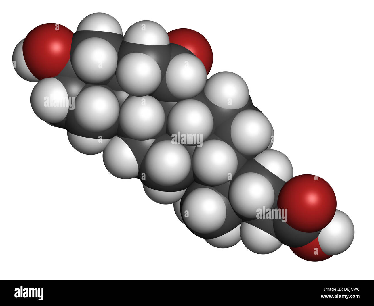 Ursodiol (ursodeoxycholic acid, UDCA) gallstone treatment drug ...