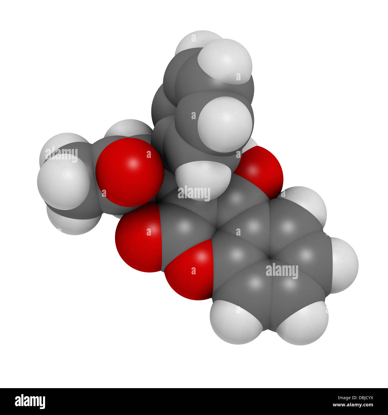 Warfarin anticoagulant drug, chemical structure. Used in thrombosis and ...