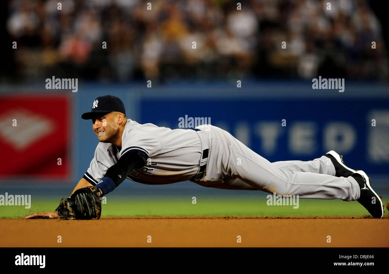 Los Angeles, California, USA. 31st July 2013. New York Yankees ...