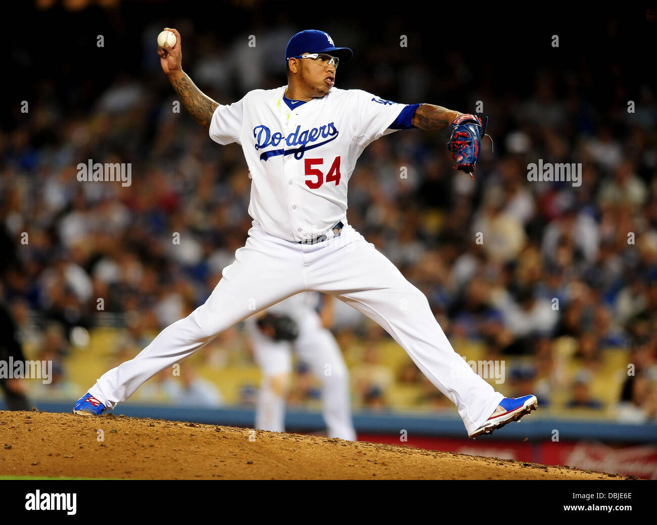 Los Angeles, California, USA. 31st July 2013. Los Angeles Dodgers ...
