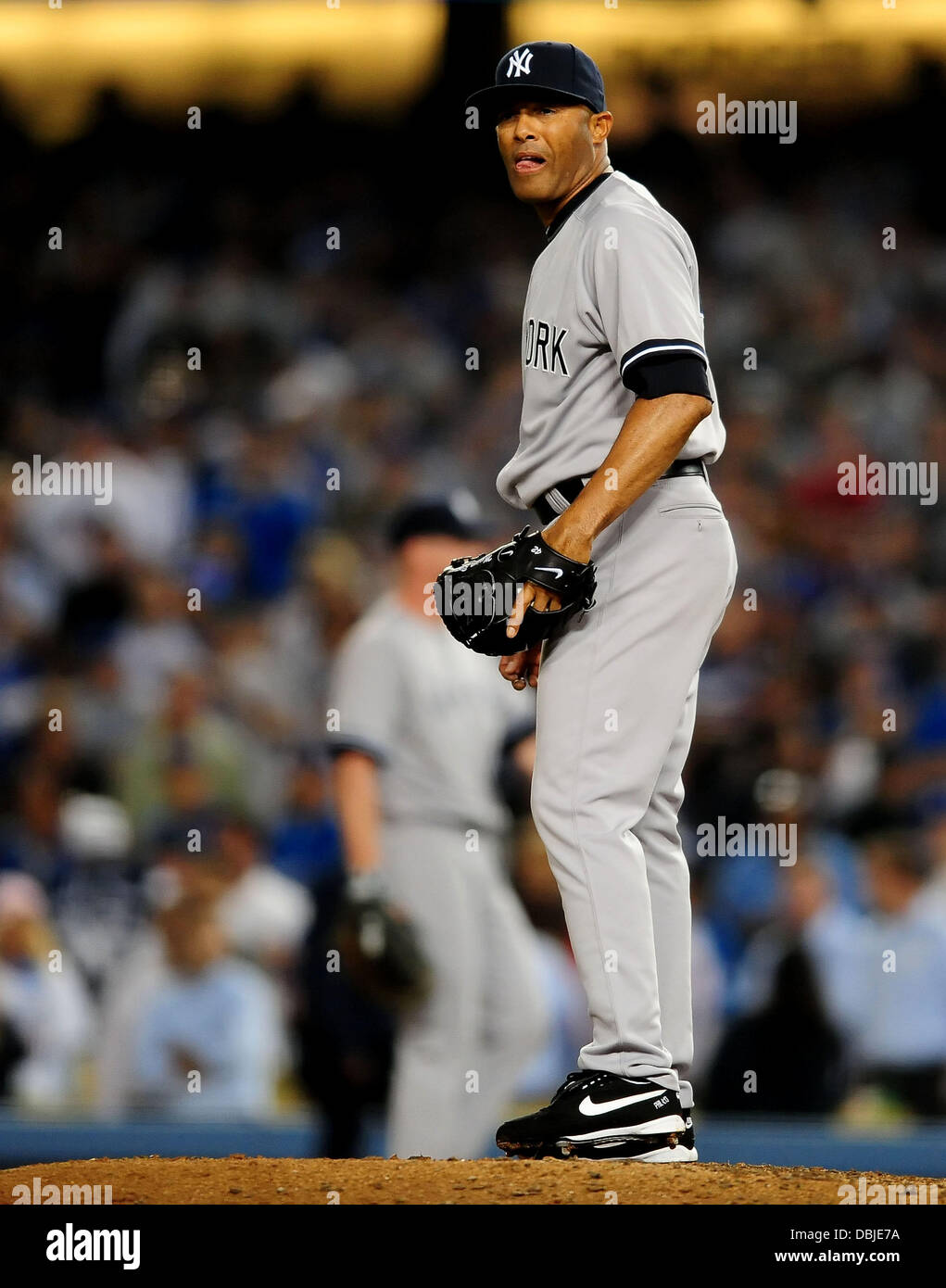 Los Angeles, California, USA. 31st July 2013. New York Yankees relief ...