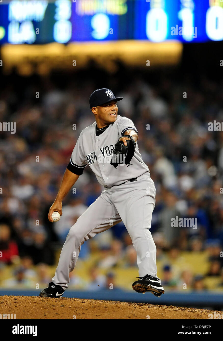 Los Angeles, California, USA. 31st July 2013. New York Yankees relief ...