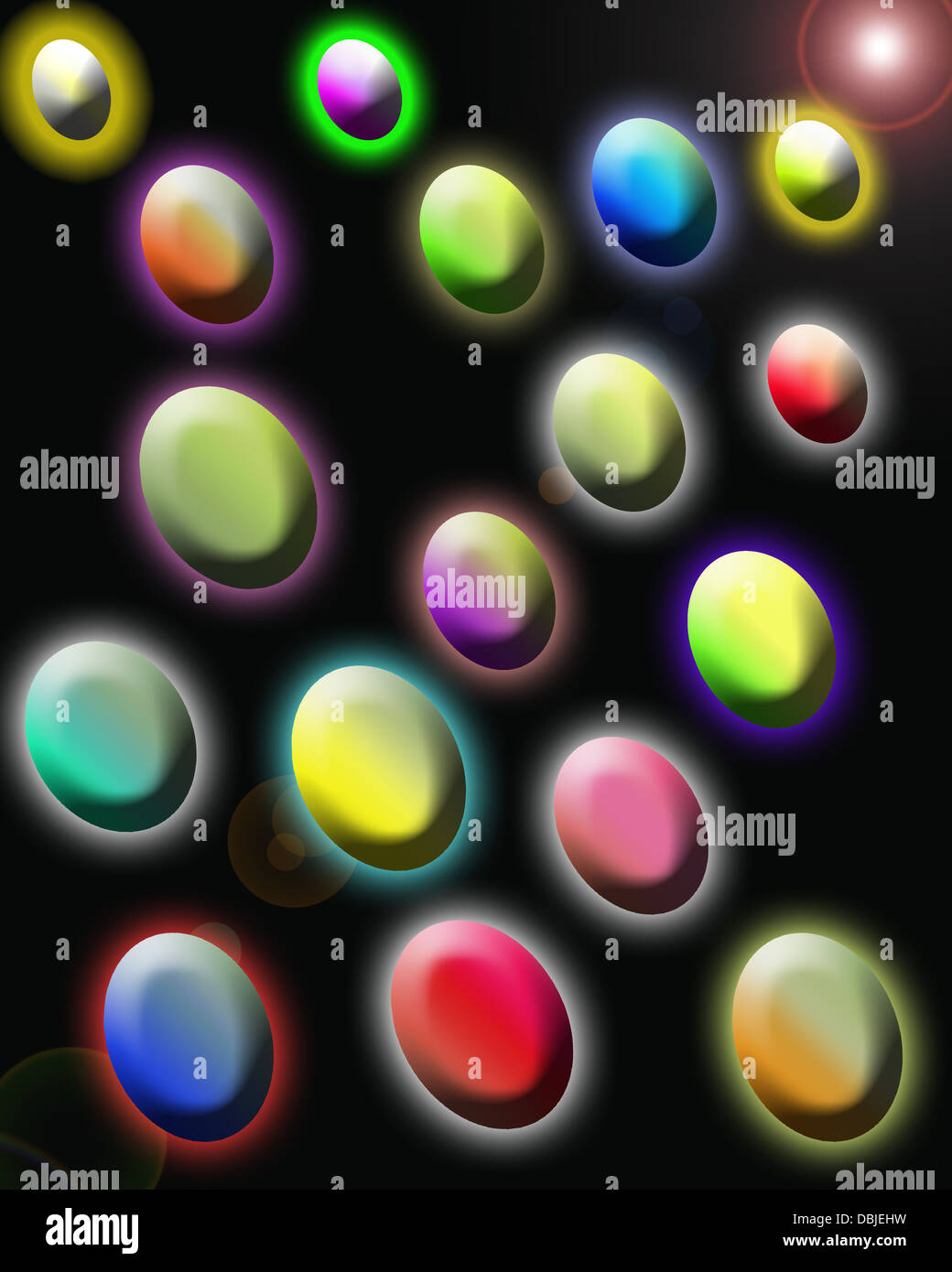 image of spots abstract and multi-colored Stock Photo - Alamy