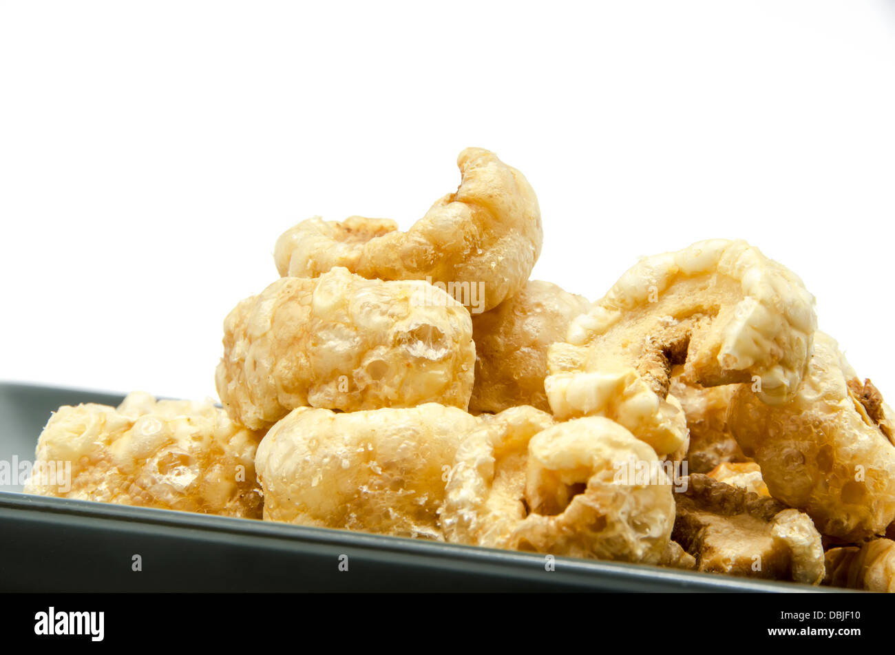 Pork rinds, snack Stock Photo - Alamy