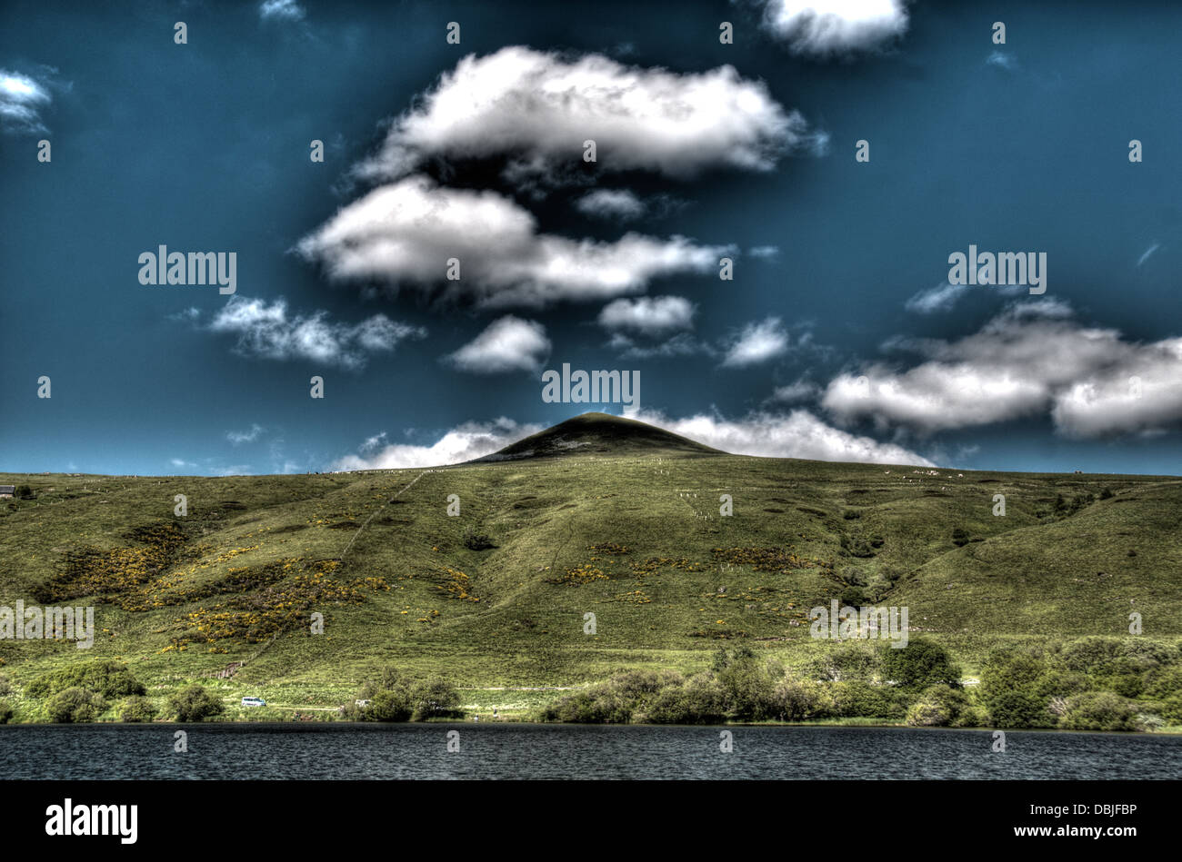 Hill volcano hi-res stock photography and images - Alamy