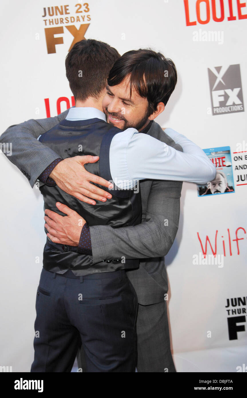 Jason Gann, Elijah Wood Film Premiere of Wilfred and Louie - Arrivals ...